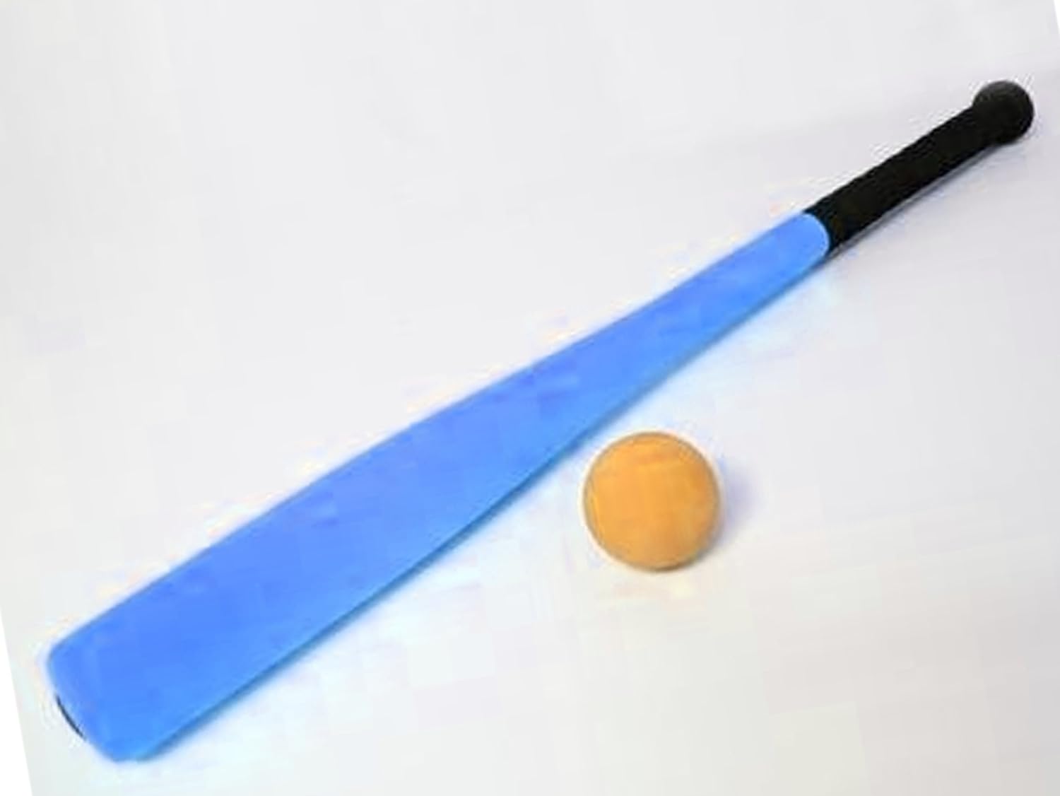 Amazon.com: Glow In the Dark Blue & Orange Baseball & Bat: Toys & Games