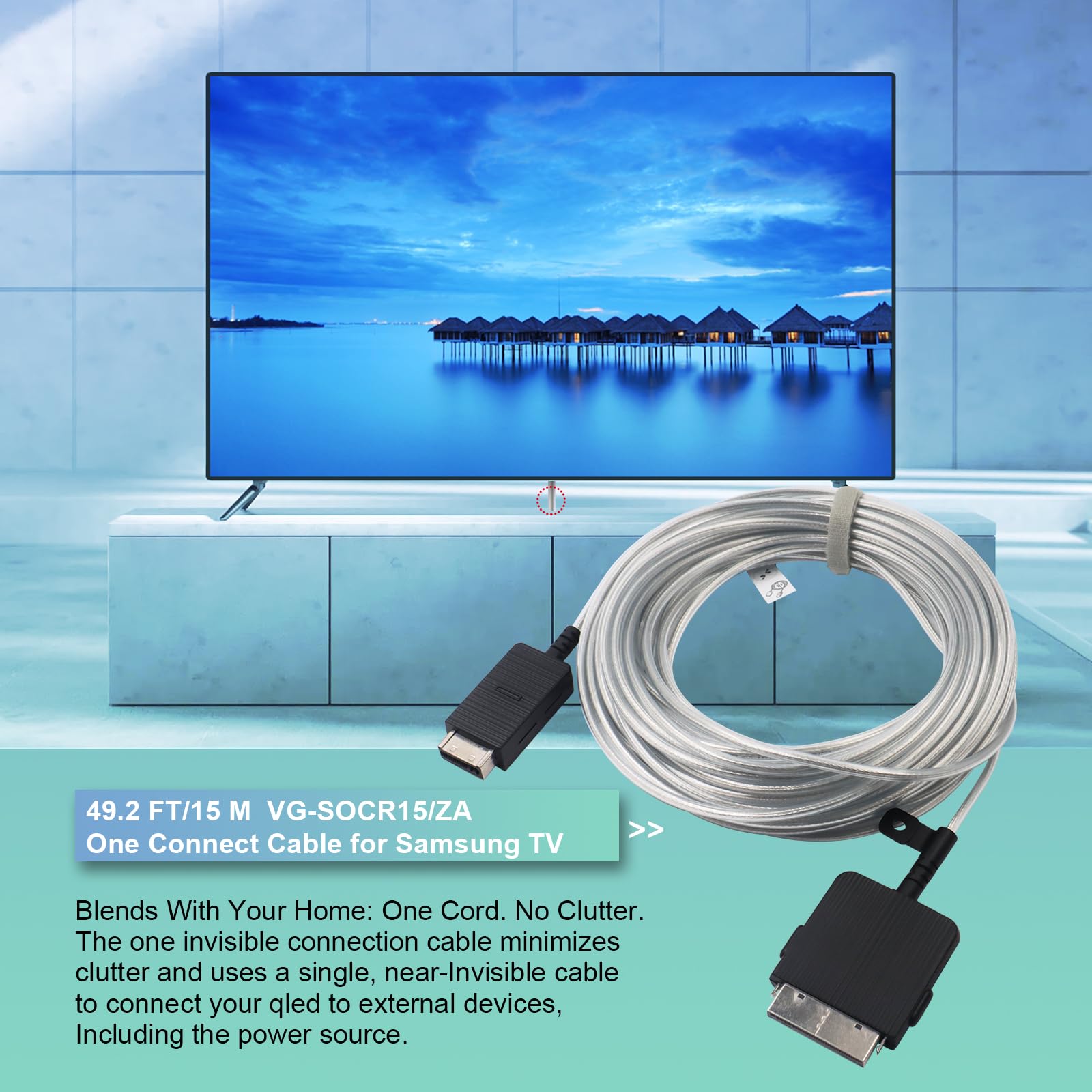 Mua VG-SOCR15/ZA One Connect Cable Compatible with Samsung The Frame ...