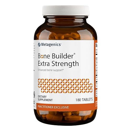 Metagenics Bone Builder Extra Strength - Calcium Supplement Supports ...