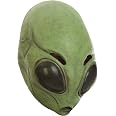 Amazon.com: Ghoulish Productions Astrik Alien Latex Mask. Green Alien ...
