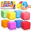 Slow Rising Stress Cube 8 Pack, Stretchy Fidget Toys for Anxiety Relief ...