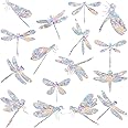 Amazon.com: 16 Pieces Dragonfly Window Clings - Anti-Collision Window ...