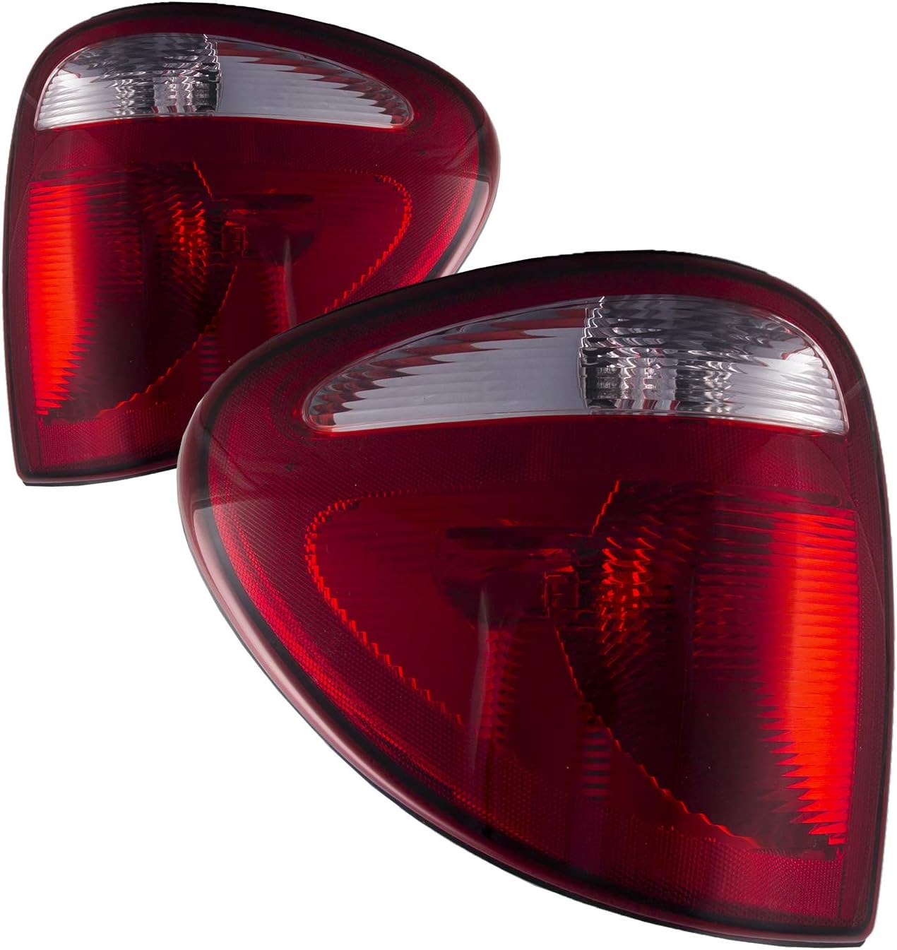 Amazon.com: HEADLIGHTSDEPOT Tail Light Compatible with Chrysler Dodge ...