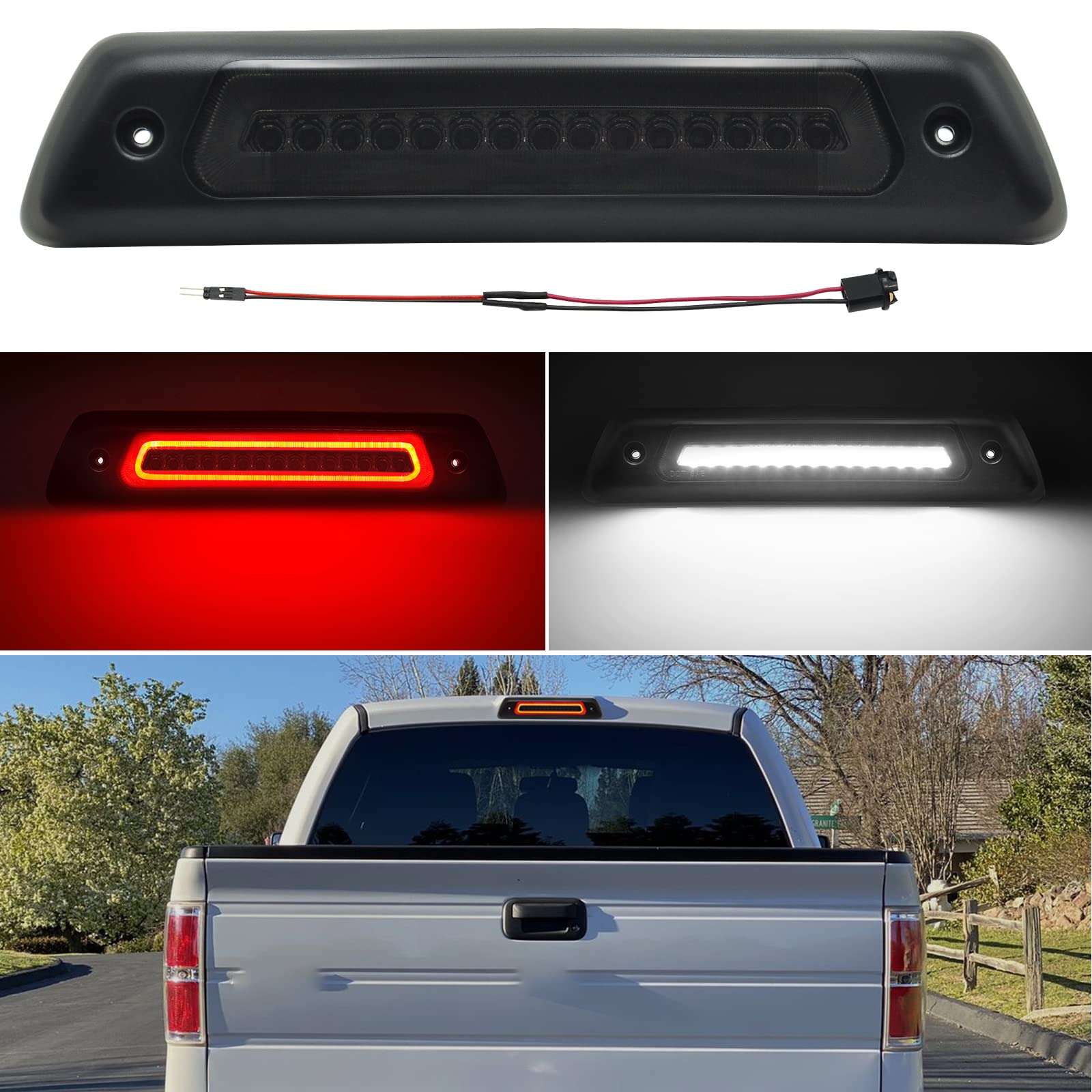 Mua Aexploer 3rd Third Brake Lights LED Compatible with F150 2009 2010 ...