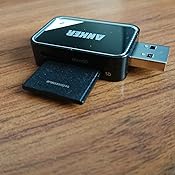 Anker 2-in-1 USB 3.0 Portable Card Reader for SDXC, SDHC, SD, MMC, RS ...