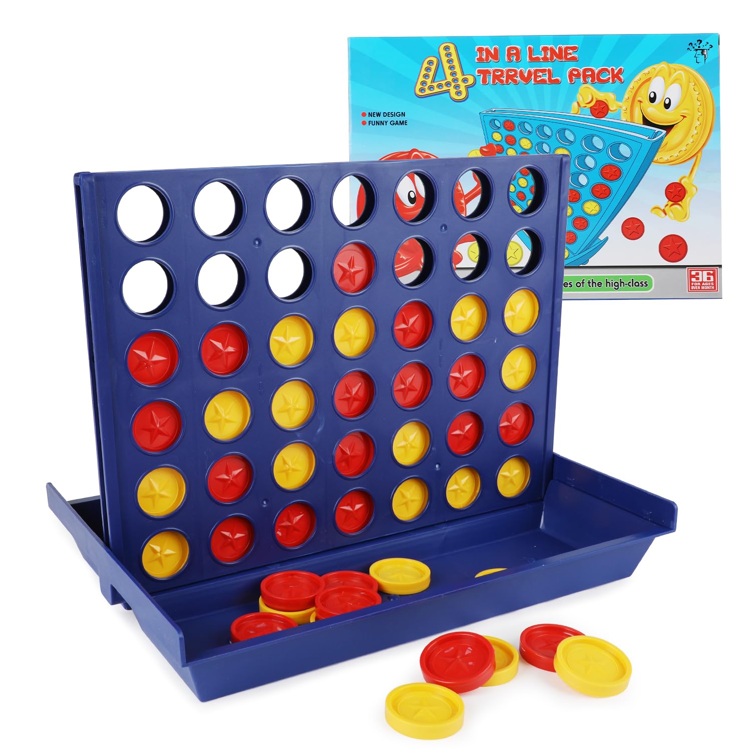 Mua JOFONY 4 in a Line Game - 4 in a Row Game Kids Board Game Fun ...