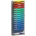 Samstar 16 Tier Wall File Organizer, Hanging Wall File Holder Wall ...