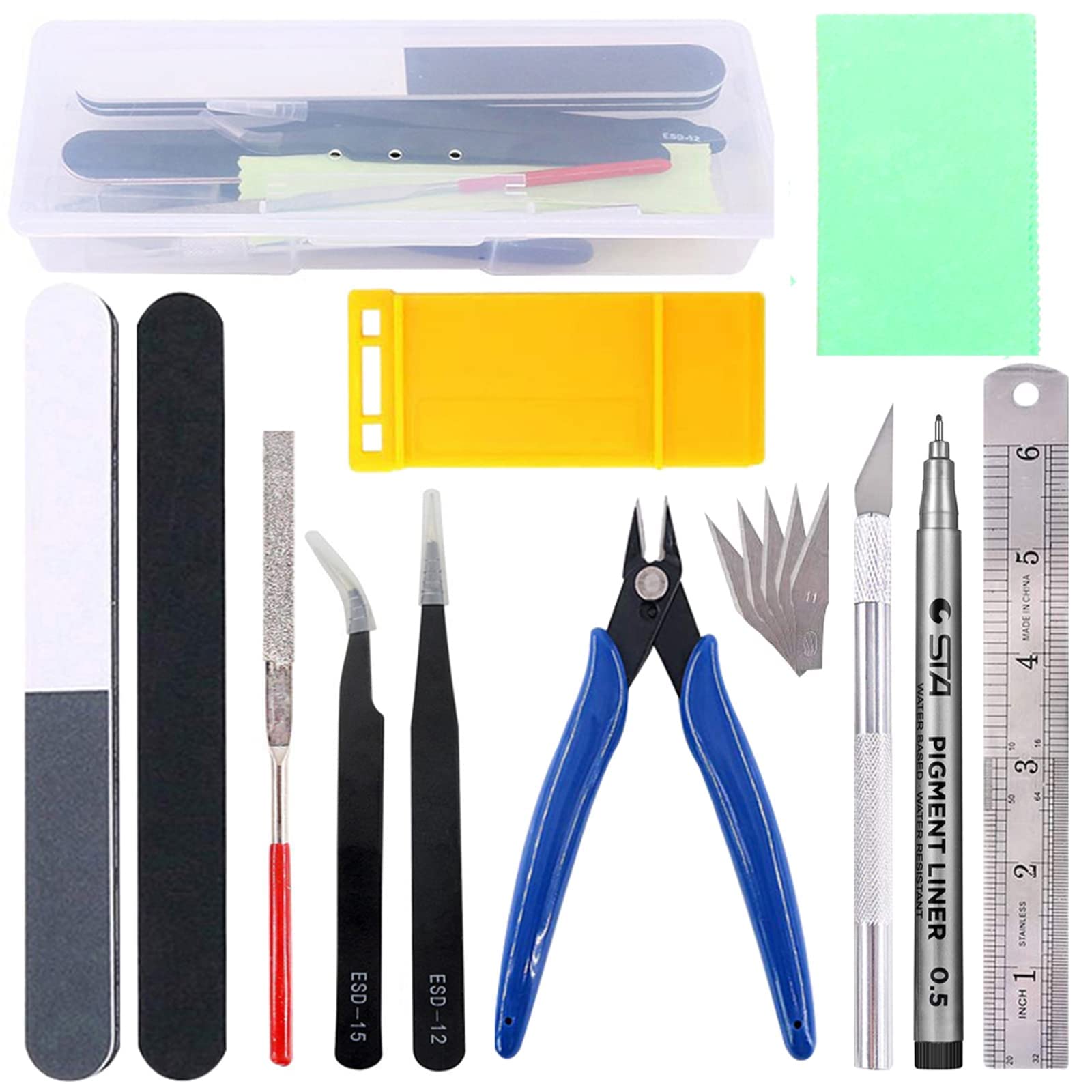 Mua 16Pcs Gundam Tool Kit with Marker Hobby Building Tools Gundam ...