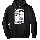 Amazon.com: Cation - Funny Chemistry Humor Science Teacher Cat Pun T ...