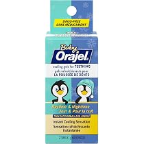 Orajel Baby Cooling Swabs For Teething, Drug-Free, 12 Swabs