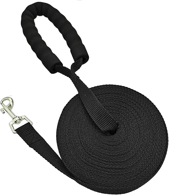 Dogs Training Lead 10m/32ft with Soft Padded, Strong Long Lead for Dogs ...