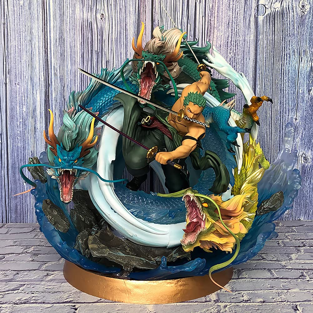 Mua Roronoa Zoro Black Rope, Large Dragons, One Piece Figure, GK Anime ...