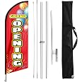 Amazon.com : Grand Opening Feather Banner Flag for Business, Grand ...