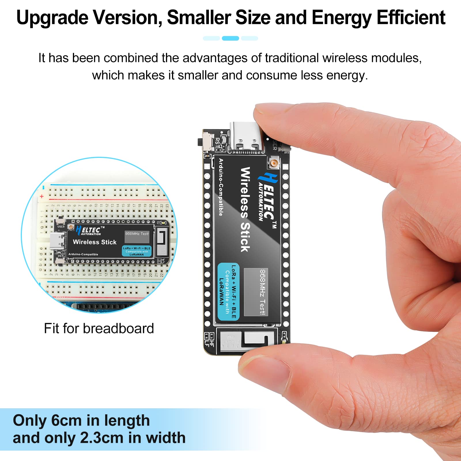 Mua ESP32 Development Board Integrated LoRa 863/928 MHz Bluetooth 5 WiFi with 0,49" OLED Display ...