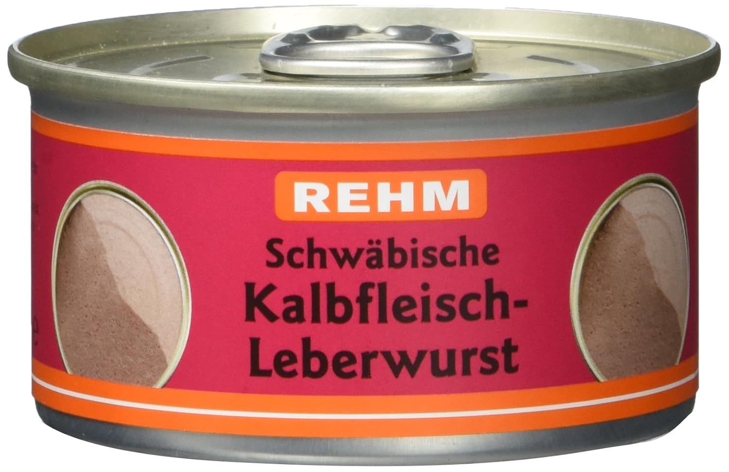 Rehm Schwäbische Kalbfleisch-Leberwurst, 12er Pack (12 x 125 g): Amazon ...