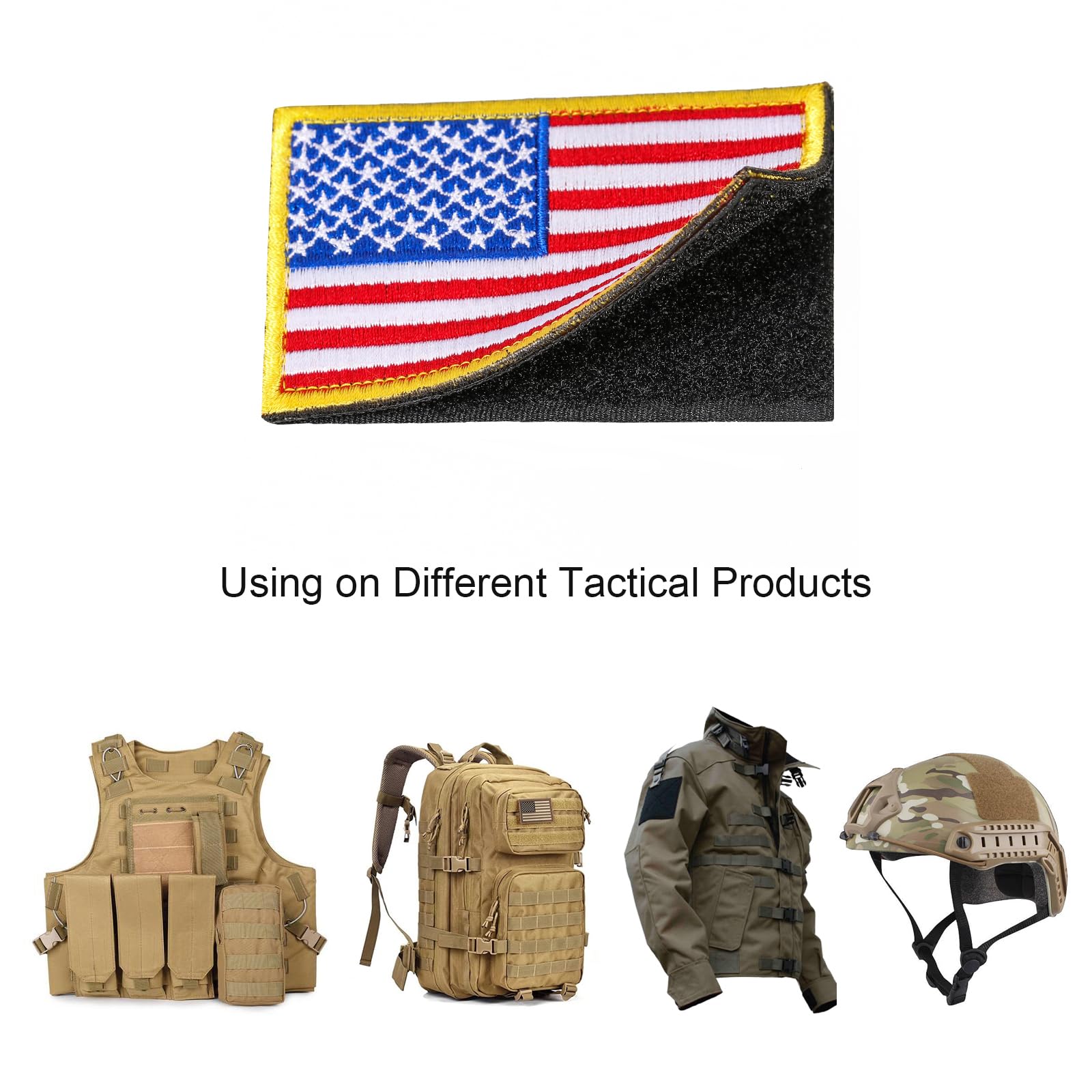 Mua American Flag Patch Velcro - Tactical USA Flag Patches, US Flag ...