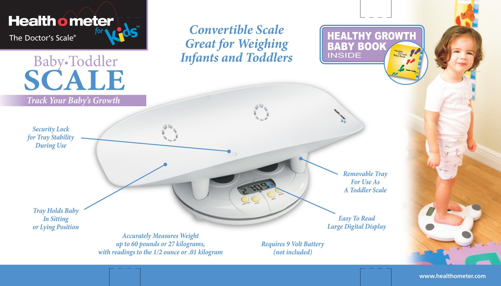 Mua Health o Meter Grow with Me 2 in 1 Baby to Toddler Scale with ...