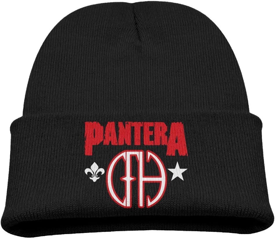 Knit Beanie Cap Hat Pantera Heavy Metal Rock Band Logo Winter Warm ...
