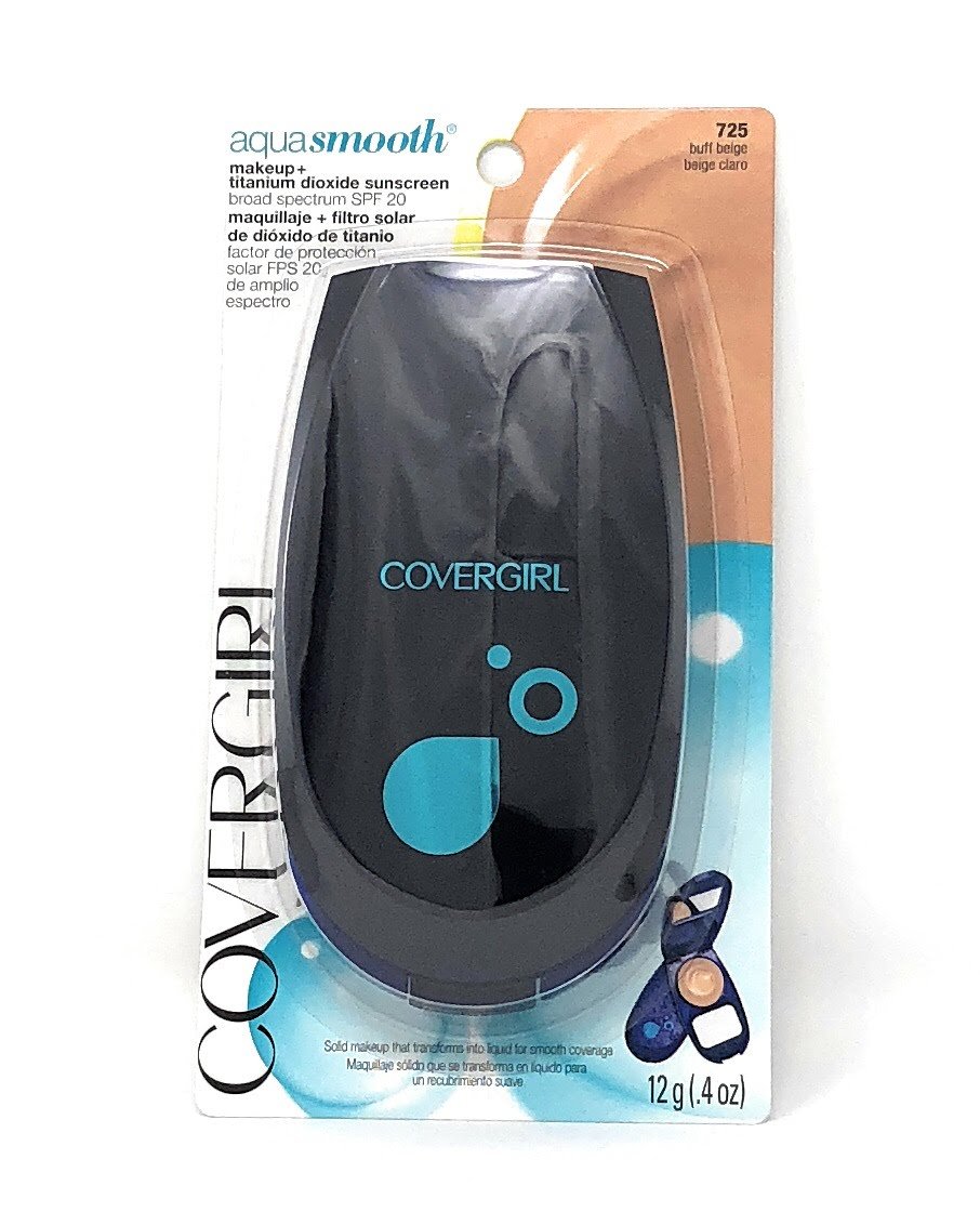 Amazon.com: CoverGirl Aquasmooth SPF 20 Compact Foundation, 730 Classic ...