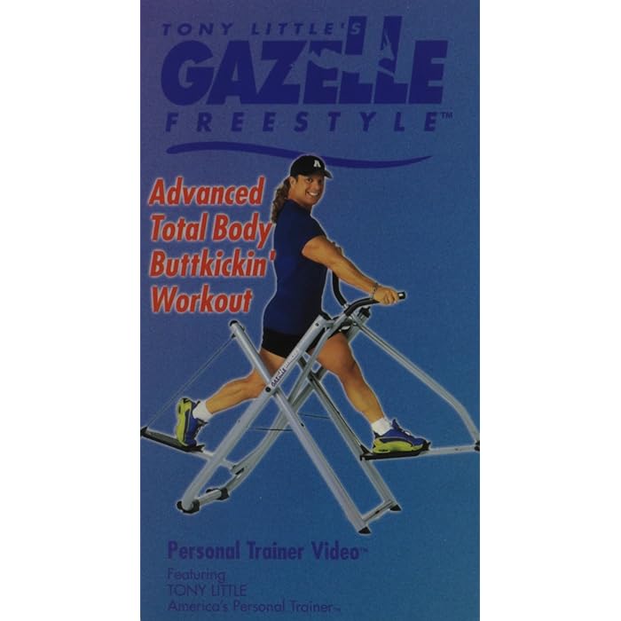 Buy Tony Little's Gazelle Freestyle Elite ULTIMATE Body & Mind Workout ...