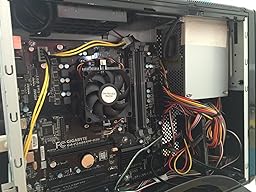 CiT Slim Micro ATX or Mini ITX Case with Built-in Card Reader and 300W ...