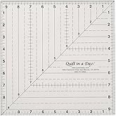 Amazon.com: Quilt In A Day 16-Inch by 16-Inch Square Up Ruler