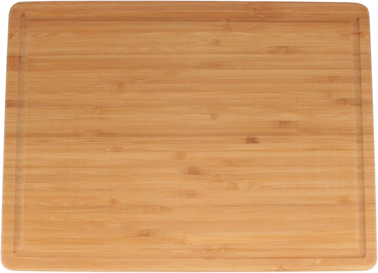 Amazon.com: BambooMN - Thin Bamboo Cutting Board - 13" x 9" 0.40" - 3 ...