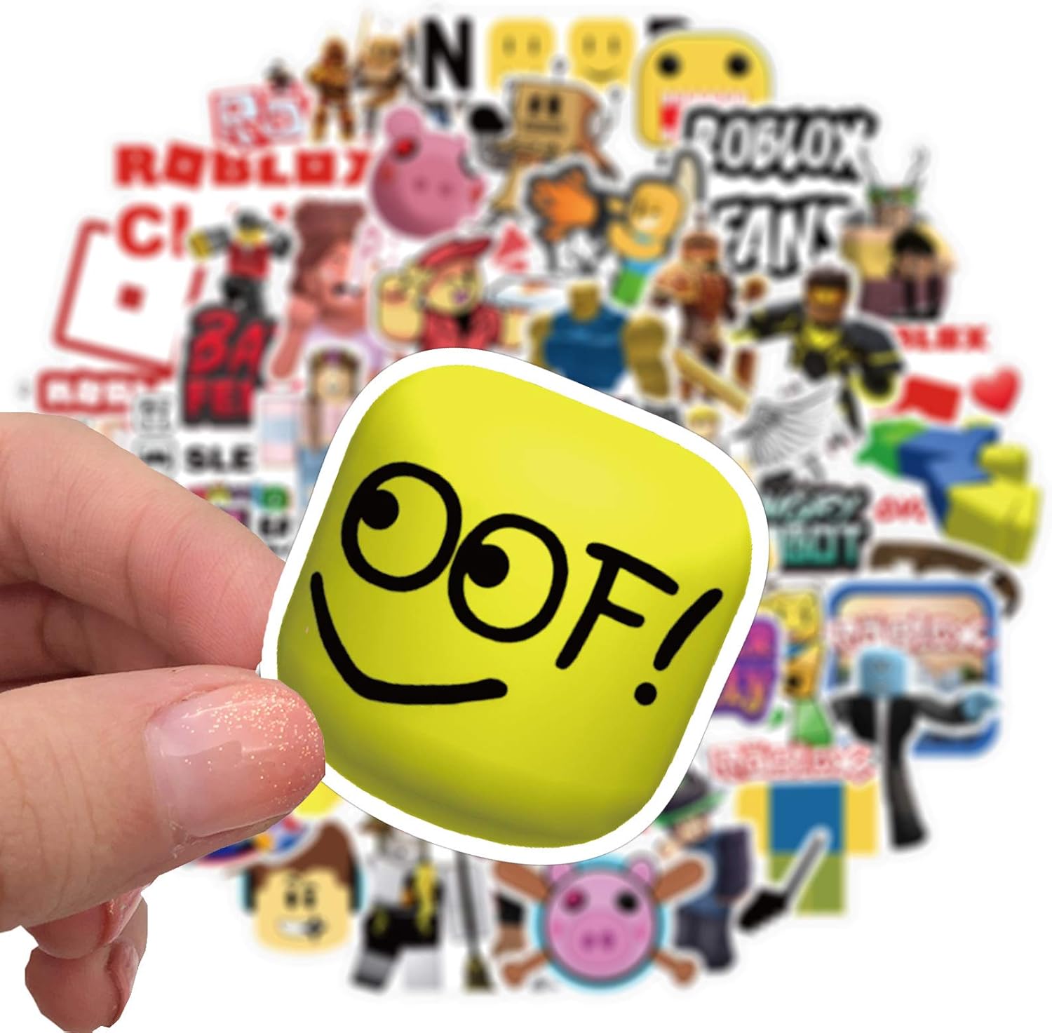 Video Game Roblox Stickers| 50 PCS Vinyl Stickers for Laptop,Bumper ...