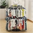 Amazon.com: AMSXNOO Round Clothes Rack, Childrens Clothing Display ...