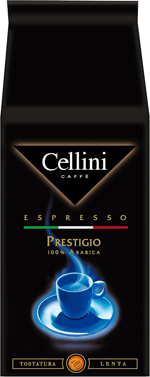 Cellini Prestigio 100% Arabica grains, 1000 g, pack de 1 (1 x 1 kg ...