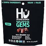 Amazon.com : Hu Kitchen Organic Dark Chocolate Gems, 9 OZ : Grocery ...