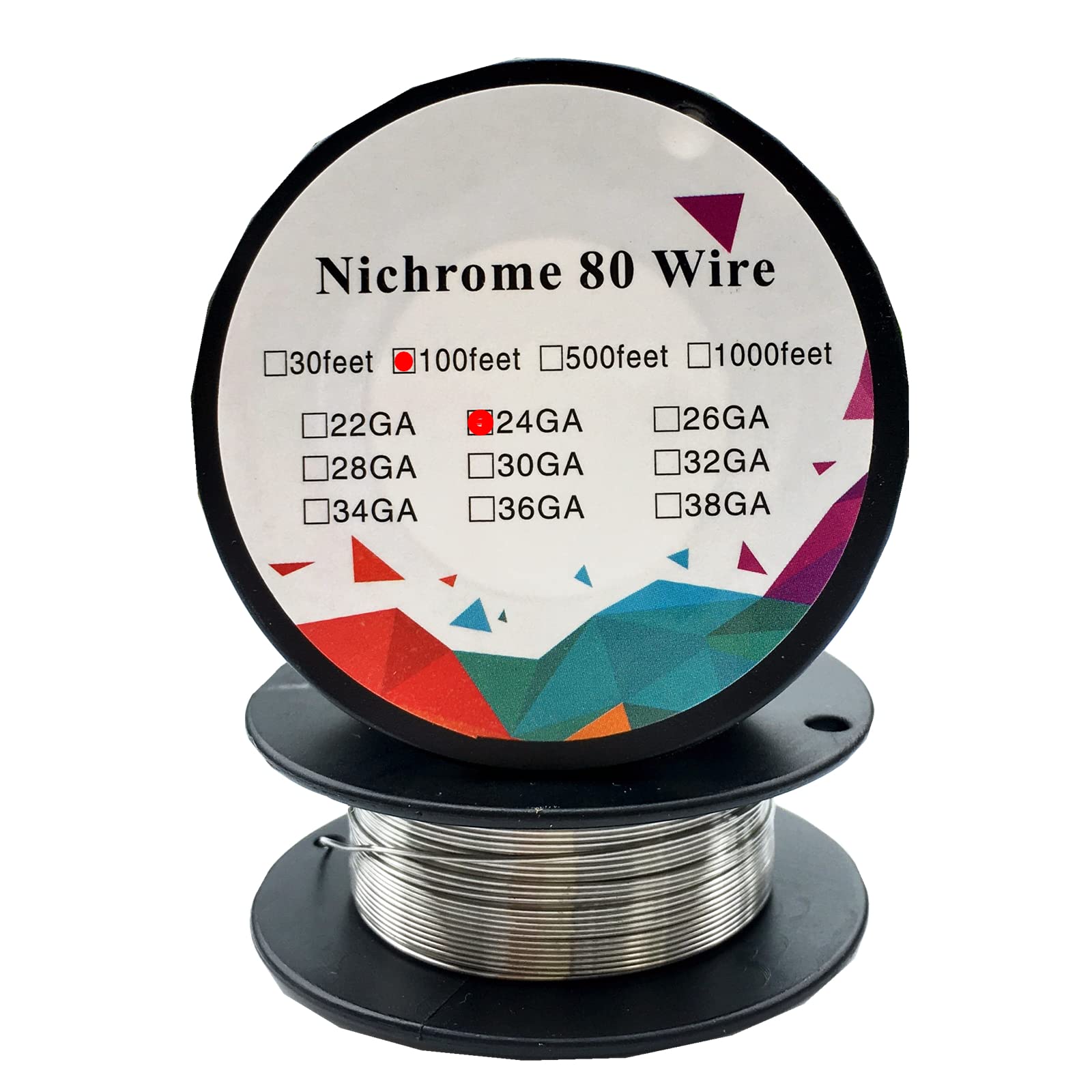 Mua Nichrome 80 wire 100Feet Spool 24Gauge 0.5mm Electrical Resistance ...