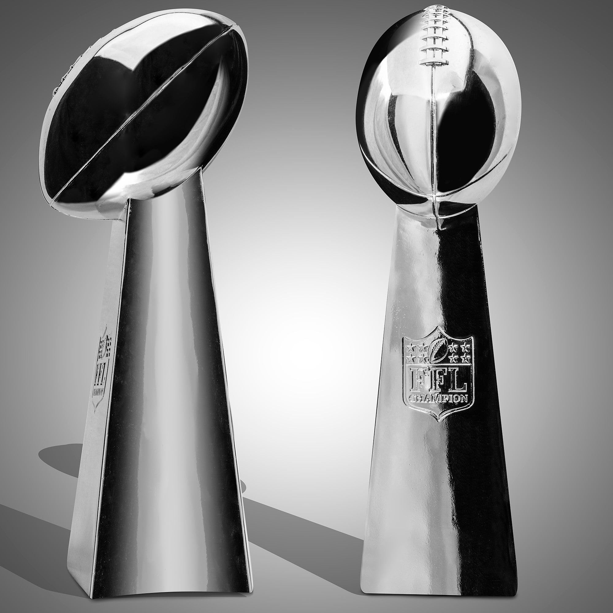 Mua Spire Designs Lifesize Fantasy Football Trophy - Chrome Replica ...
