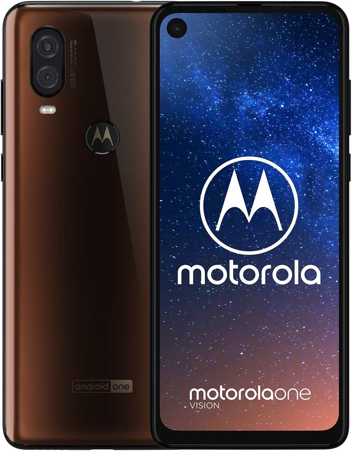 Amazon.com: Motorola Moto One Vision (128GB, 4GB RAM) 6.3" Display ...