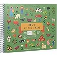 Amazon.com: Farm Animal Stickers + Coloring Book (500+ Animal Stickers ...