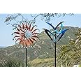 Amazon.com: LimeHill Willow Leaf Wind Spinner and Kinetic Wind Spinner ...