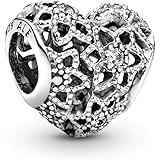Pandora Femme Argent Charms et perles - 797058: Amazon.fr: Bijoux