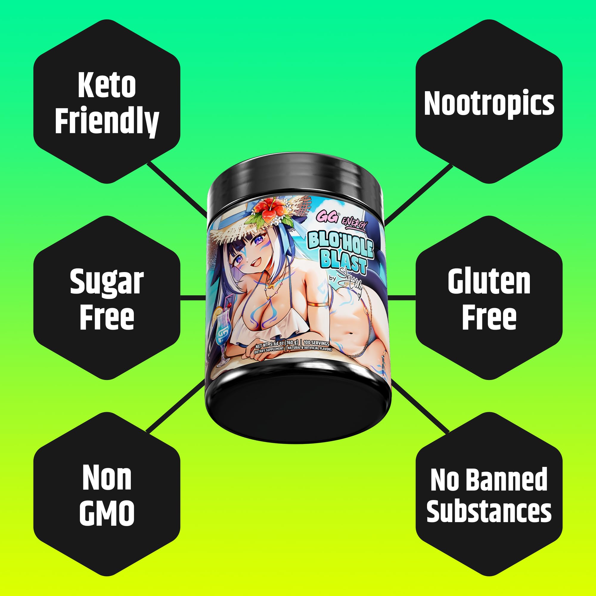 Mua Gamer Supps, Blo'hole Blast (100 Servings) - Keto Friendly Gaming ...