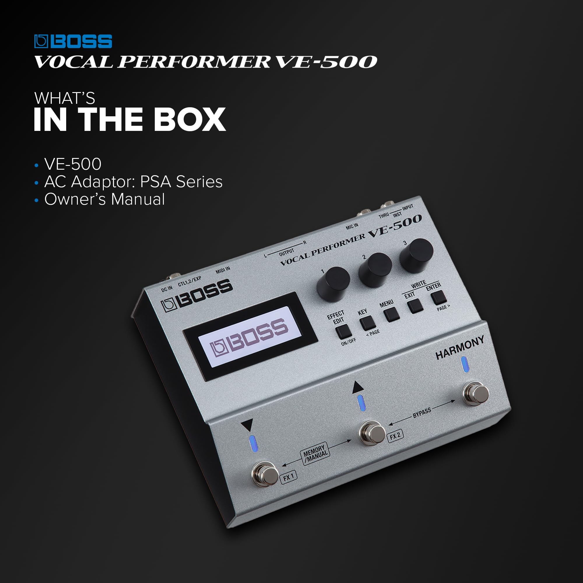 Boss VE-500 Vocal Performer on Galleon Philippines