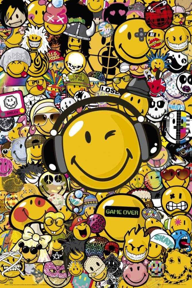Smiley World Tirages d'Art Poster: Amazon.fr: Cuisine & Maison
