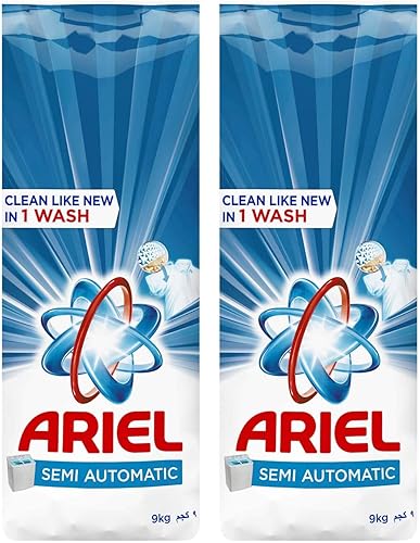 Ariel Blue Detergent Powder, 2 X 9Kg price in UAE | Amazon UAE | kanbkam