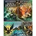 Rick Riordan PERCY JACKSON & THE OLYMPIANS Series Set Book 1-5: Rick ...