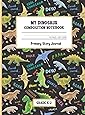 My Dinosaur Composition Notebook Journal for Kids Grade K-2: Learn to ...