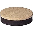 Shepherd Hardware 9408 2-1/2-Inch Reusable, Round, Felt Furniture ...