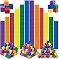 Amazon.com: Fuutreo 200 Pieces Foam Blocks 1 Inch Counting Blocks Soft ...