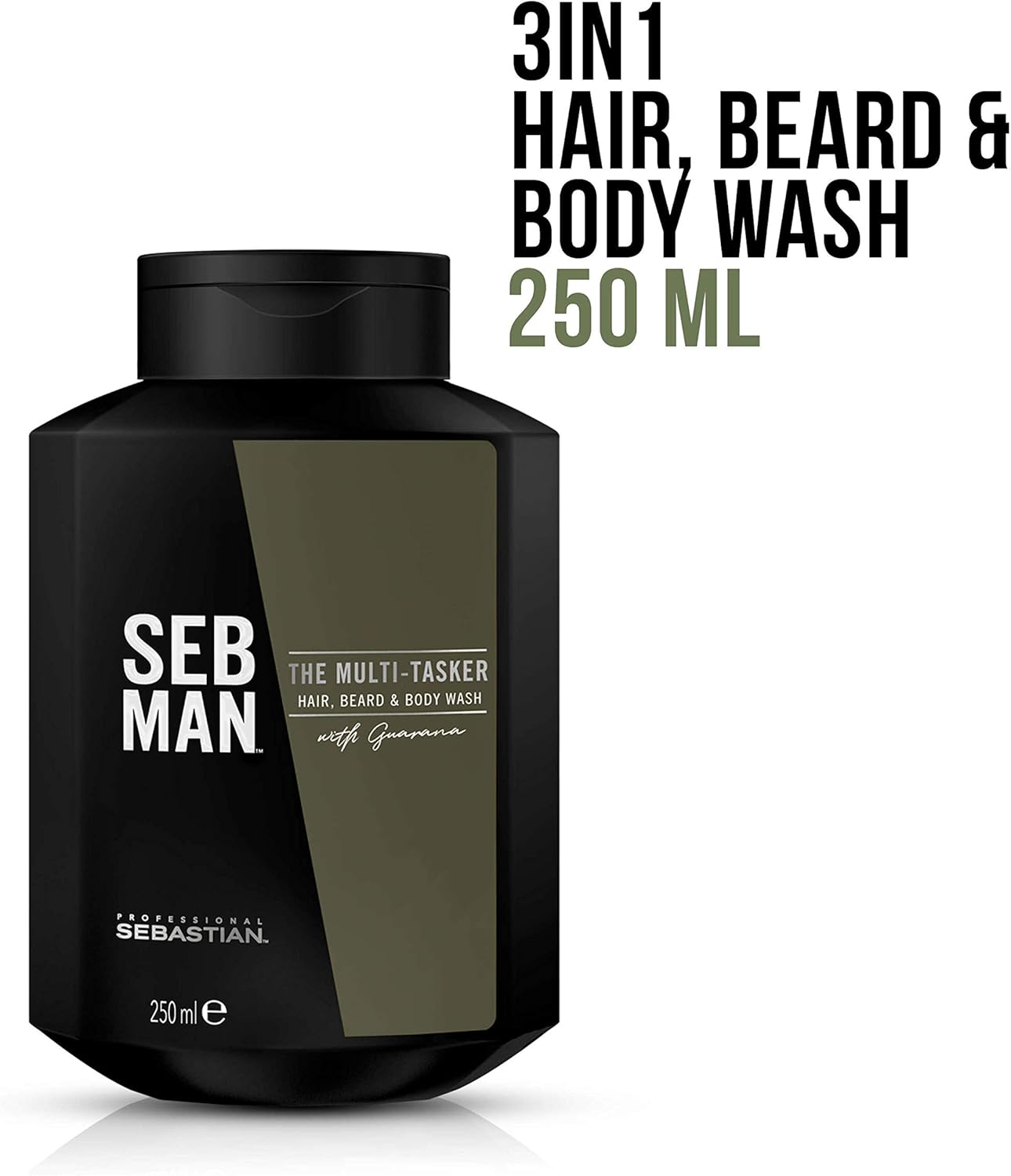 SEB MAN The Multi-Tasker 3 In 1 Hair Beard and Body Wash 250 ml: Amazon ...