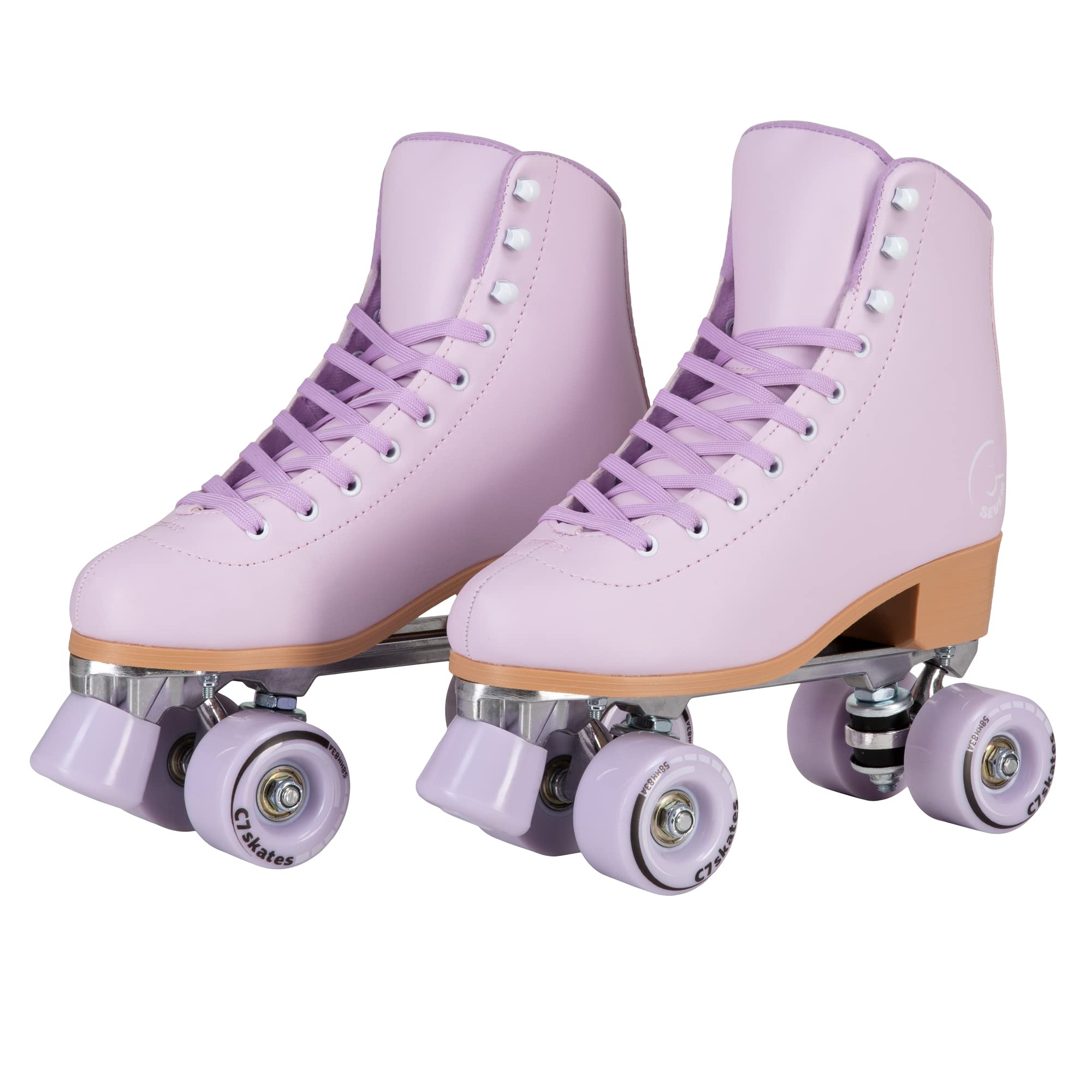 C SEVEN C7skates Cute Roller Skates for Girls and Adults (Sugarplum ...