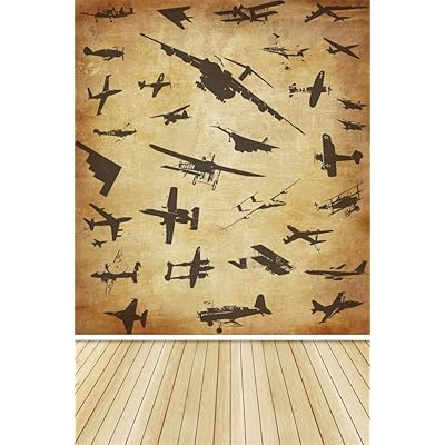 Retro Aviation Theme Photography Backdrop - 3X5FT Nepal | Ubuy