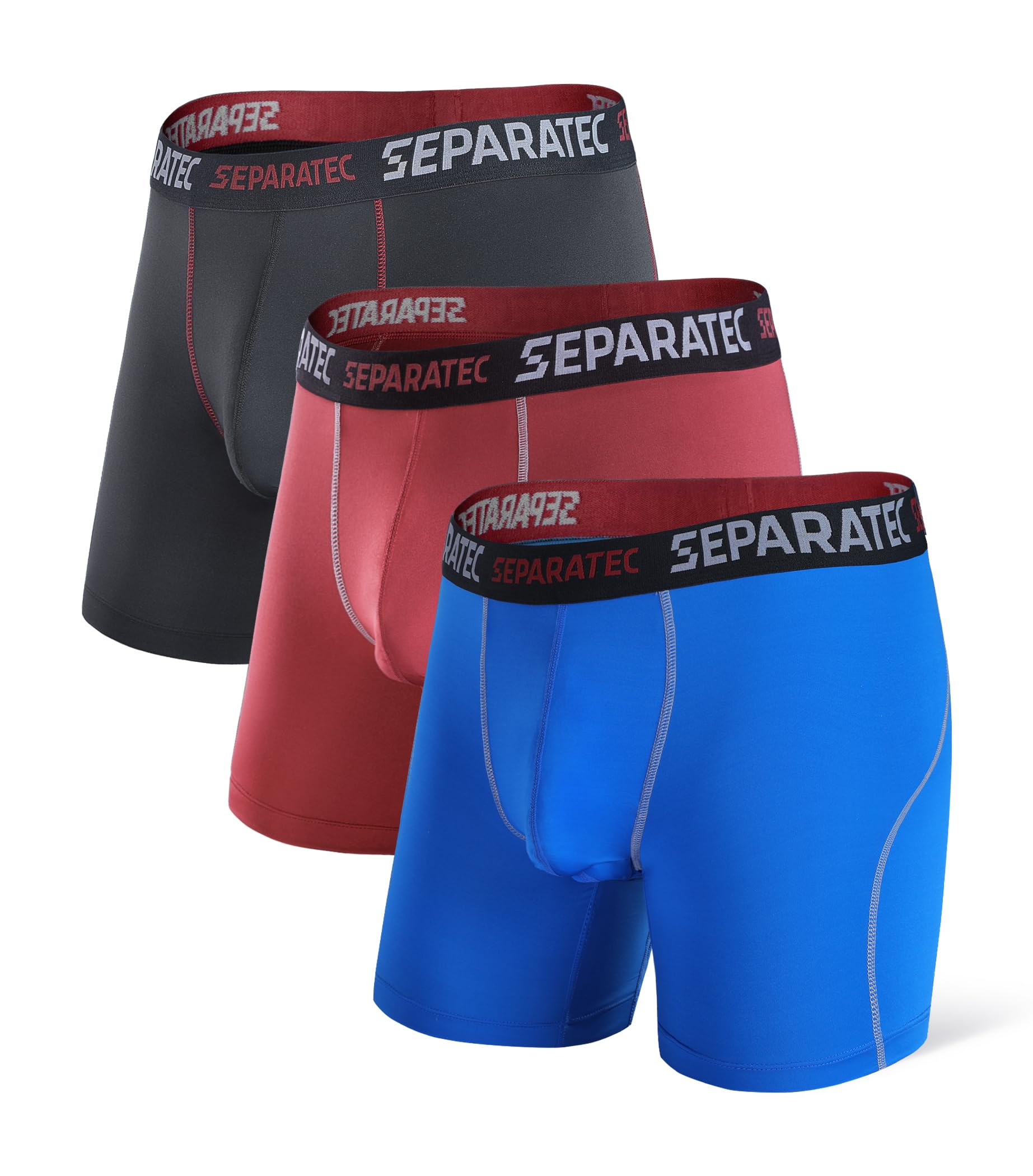 Separatec Mens Underwear with Pouch for balls Anti Chafing Underwear ...