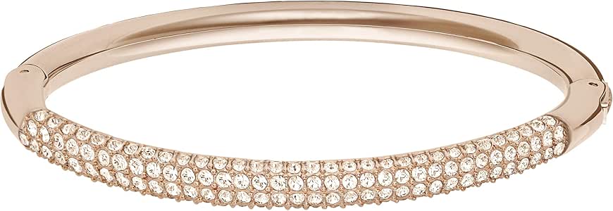 Amazon.com: Swarovski 5032849 Stone Bangle Mini rose gold plated: Jewelry